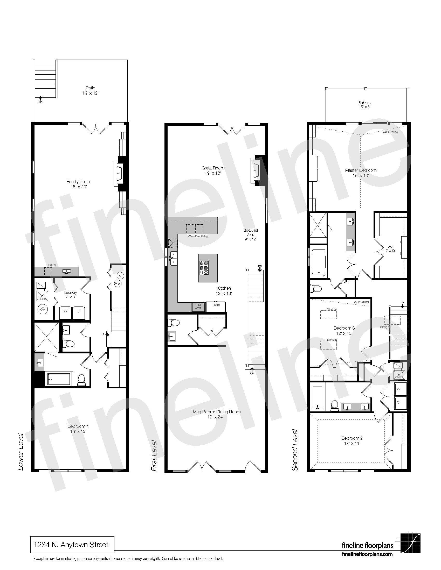 samples | fineline floorplans